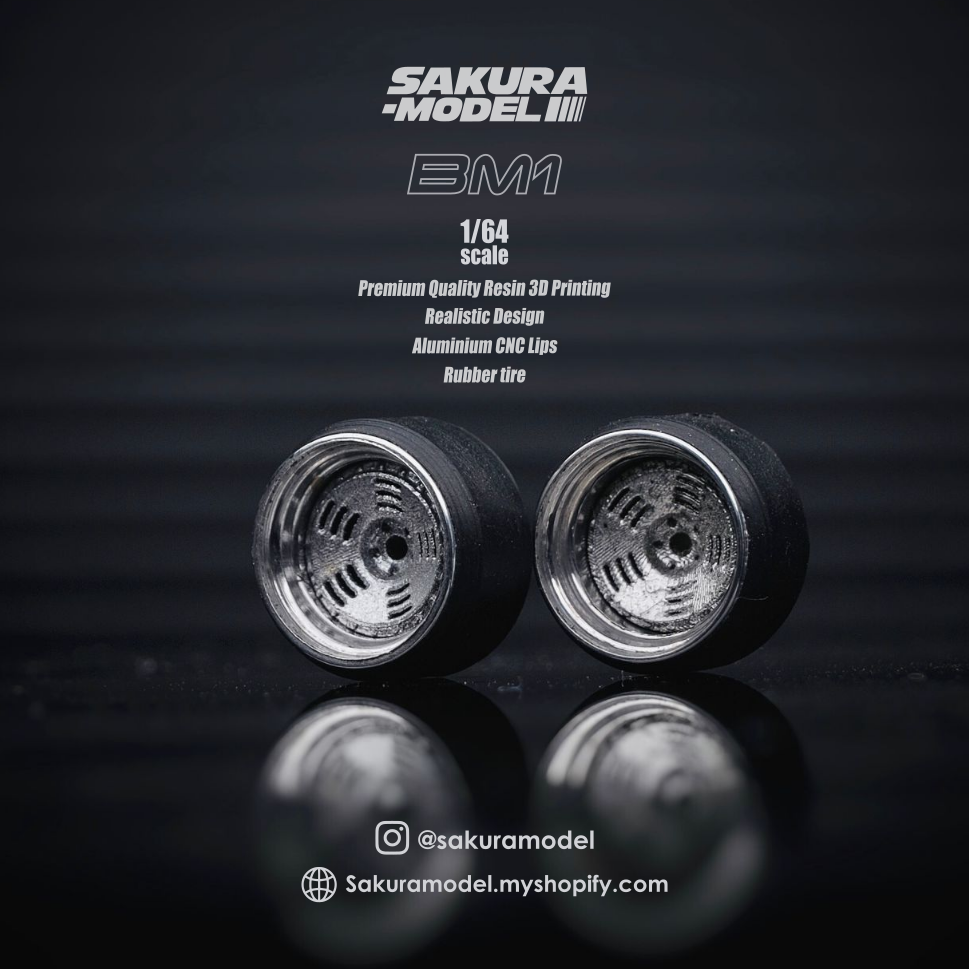 Sakura - Custom wheel 64 scale model BM1 – HPZToys