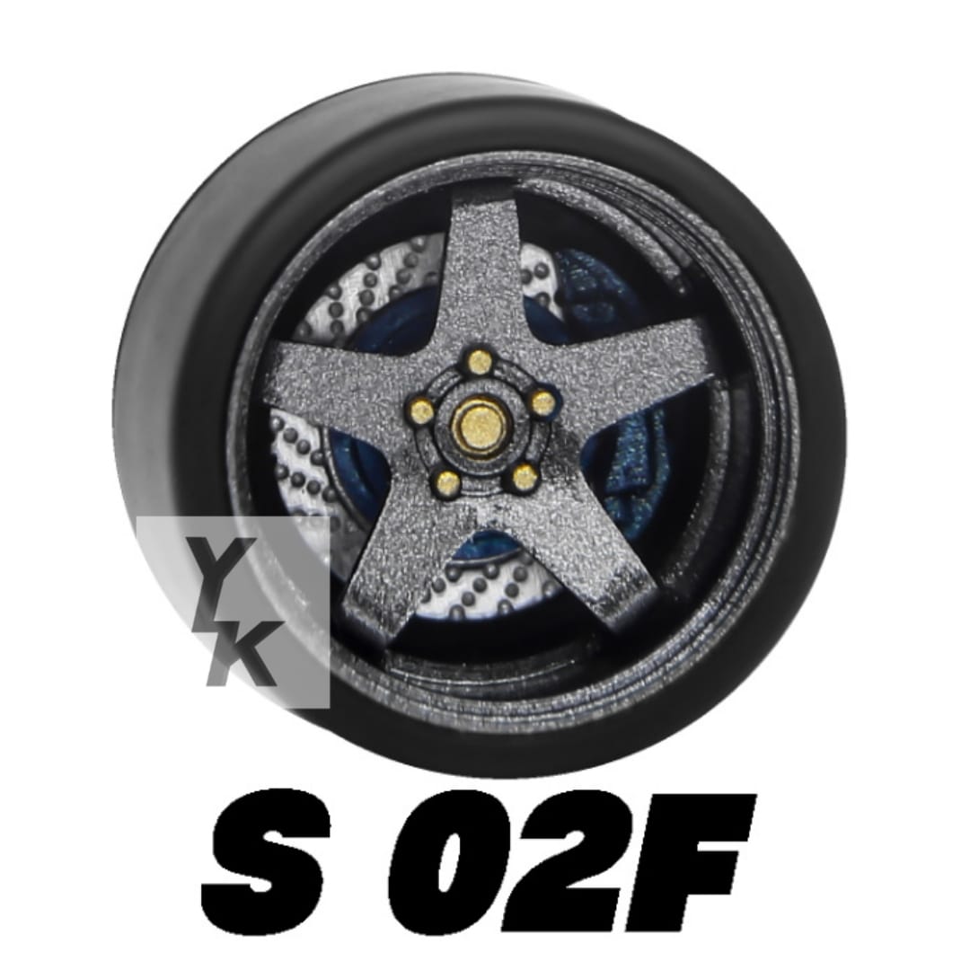 Premium Alloy Wheels Carlomo S02F – HPZToys