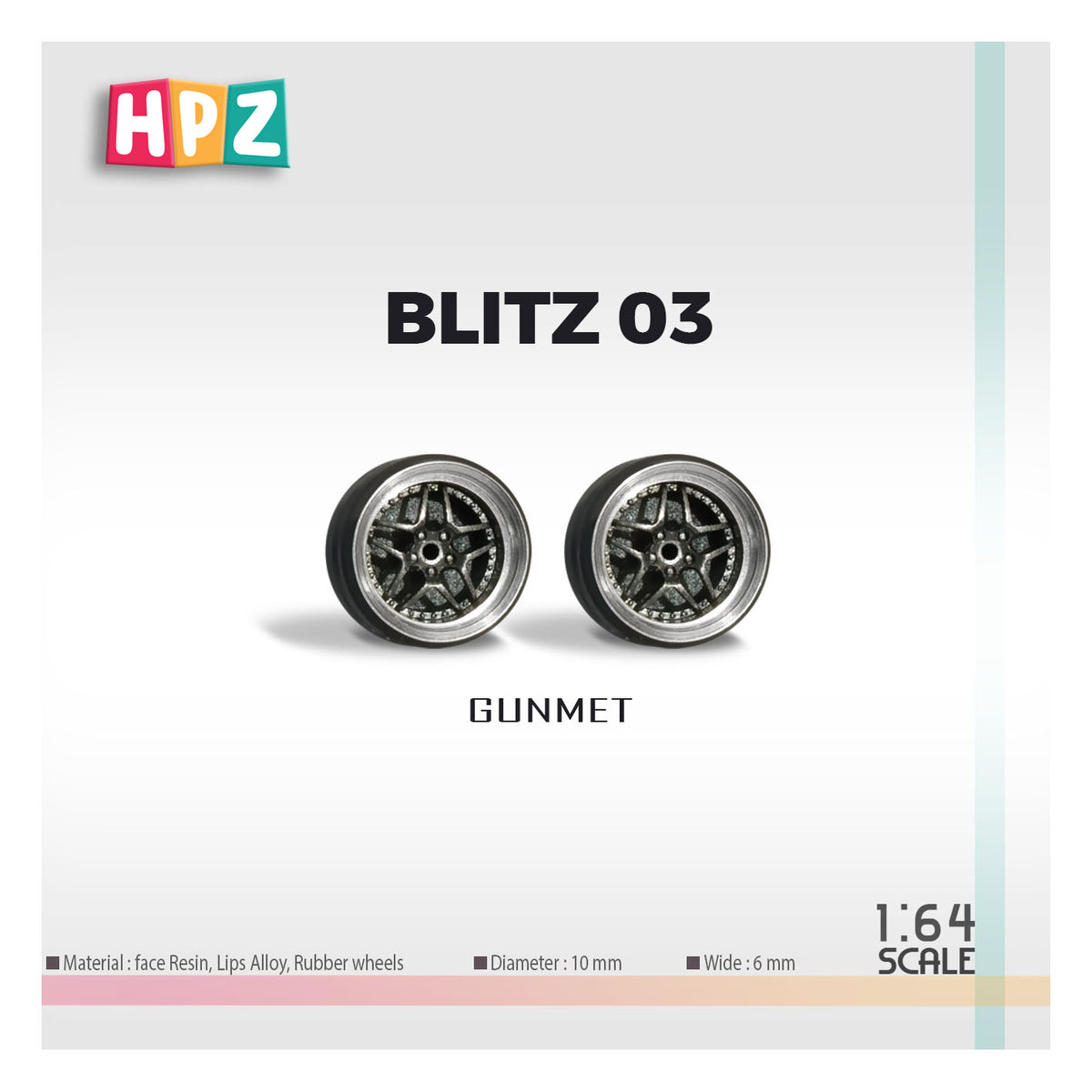 HPZ Wheels Model Blitz 03 – HPZToys