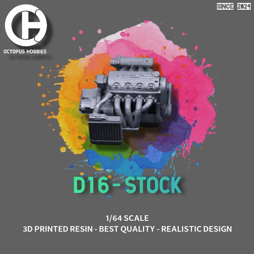 Octopus - Engine D16 - Stock – HPZToys