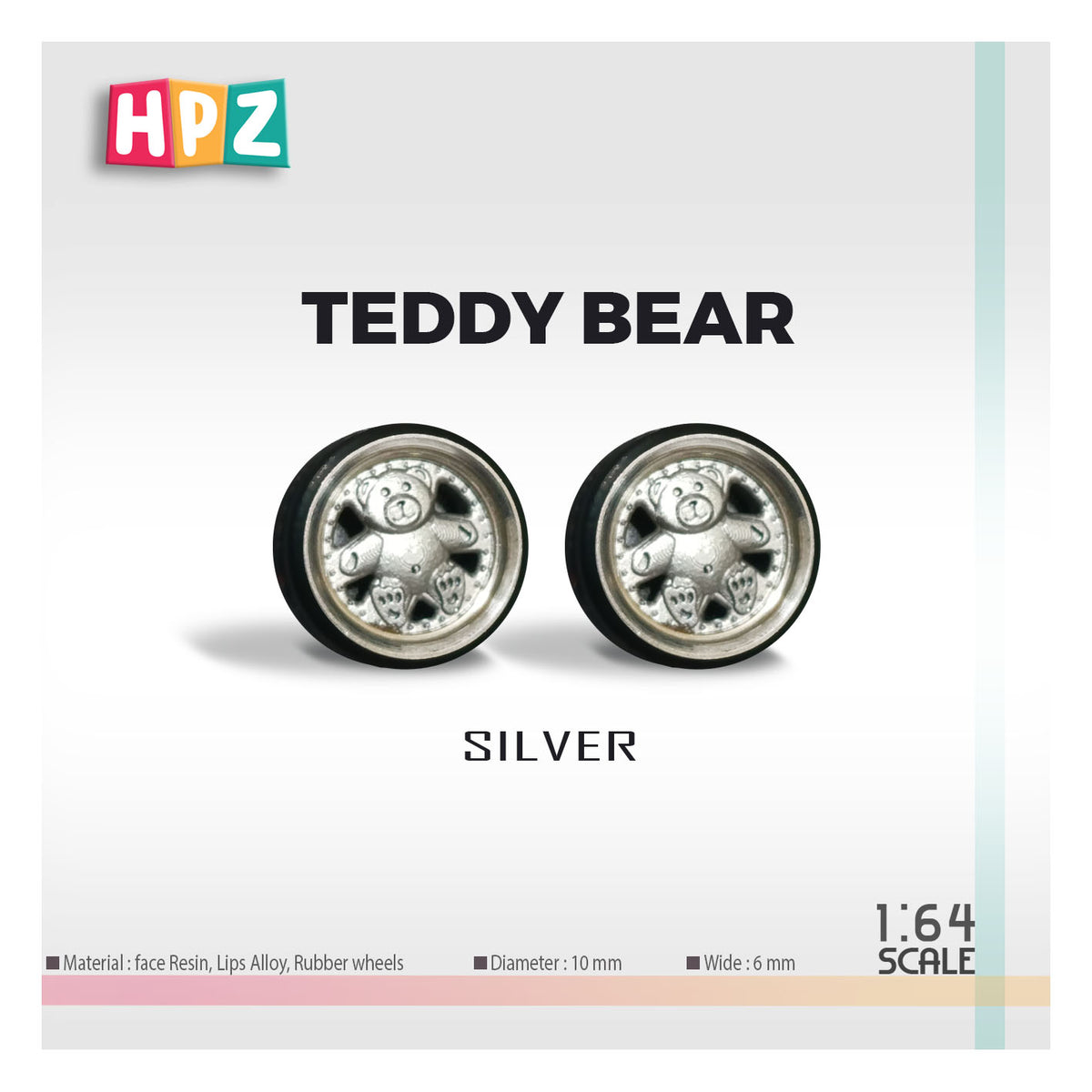 HPZ Wheels Model Ronald URS Teddy Bear – HPZToys