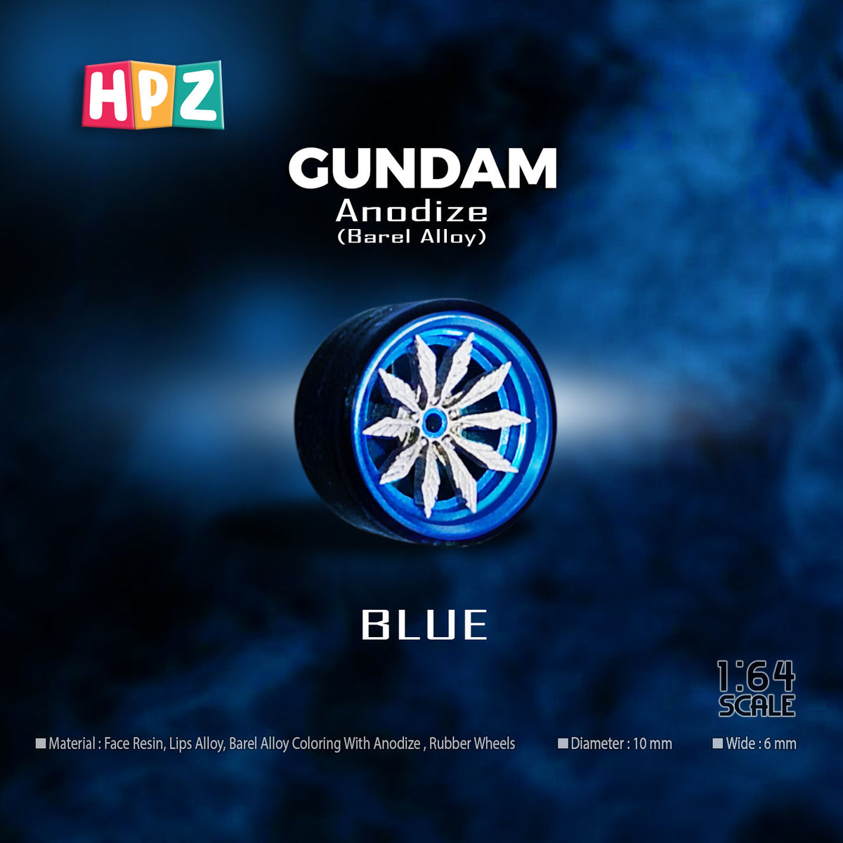 HPZ Wheels Anodize Model Gundam Series – HPZToys