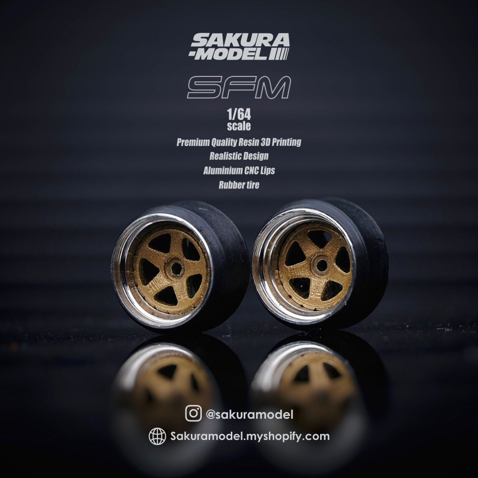 Sakura - Custom wheel 64 scale model Super Fine Mag – HPZToys