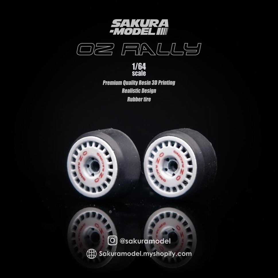 Sakura - Custom wheel 64 scale model OZ Racing – HPZToys