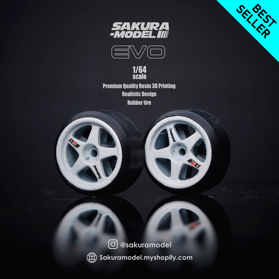 Sakura - Custom wheel 64 scale model Regamaster EVO – HPZToys