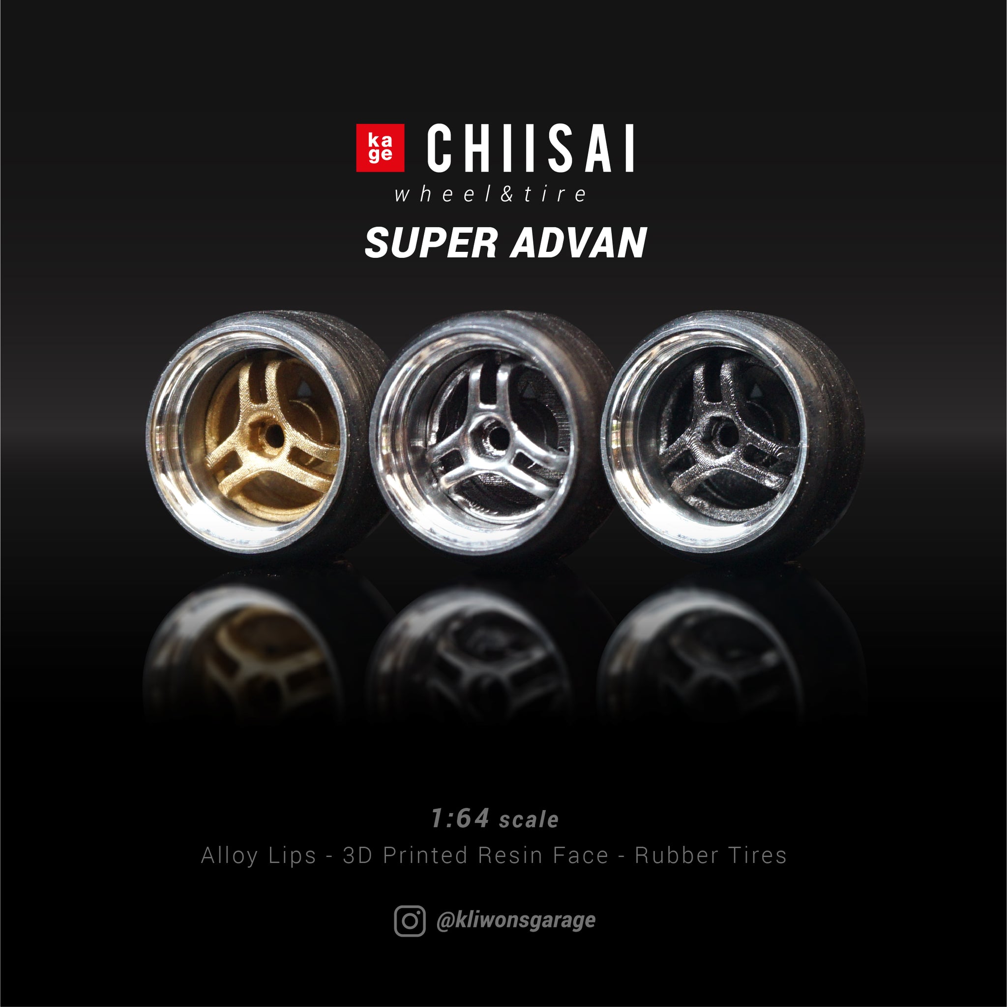 Chiisai Kage Wheels Model SUPER ADVAN – HPZToys